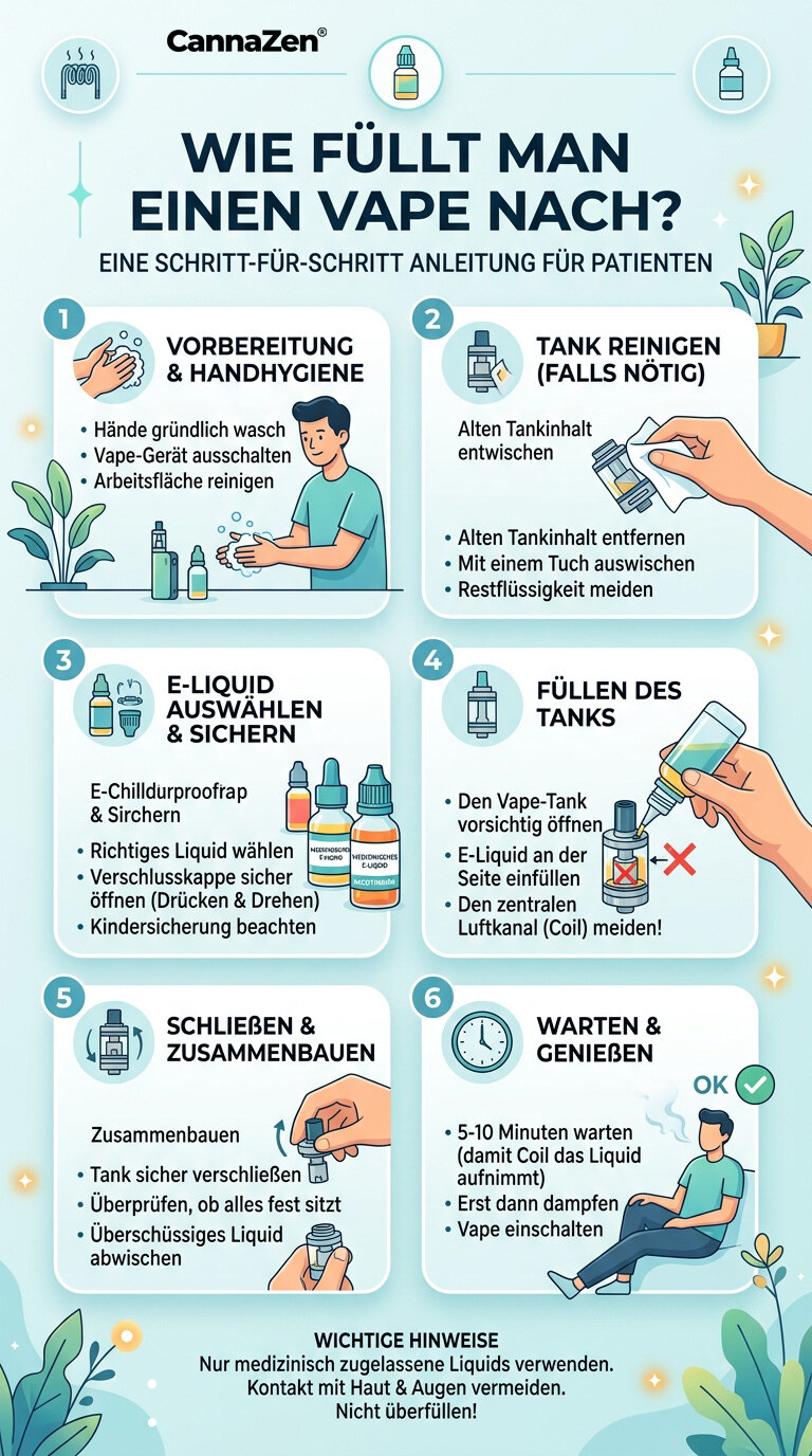 THCp Produkte: Blüten, Vape & Liquid erklärt • CannaZen